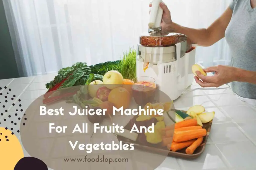Best Juicer Machine For All Fruits And Vegetables (2023) - foodslop.com